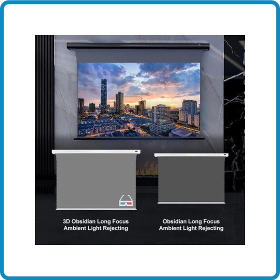 VIVIDSTORM 3D ALR Slimline Motorized Tension 3D (High Gain) Obsidian ...